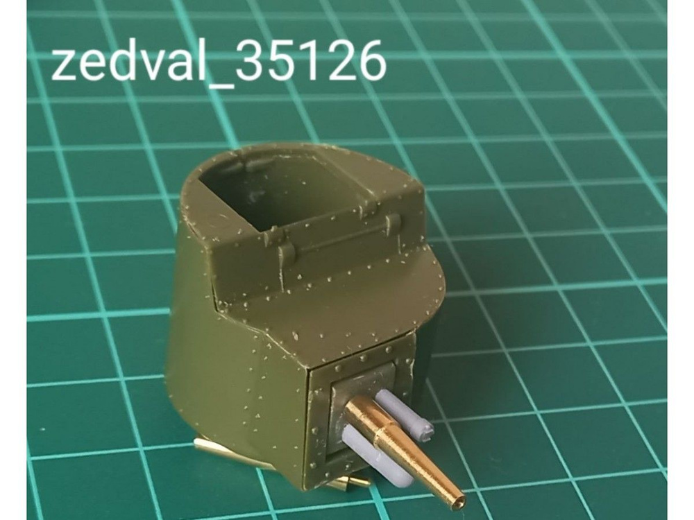35126 ZEDVAL 1:35 37 мм ствол ПС-1 для Т-26 обр 1932г для "Звезда ...