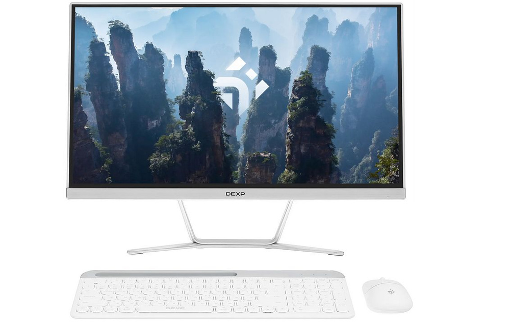 DEXP 23.8" Моноблок AIO-MC (24H316WP034) (Intel Core i3-12100, RAM 16 ГБ, SSD 512 ГБ, Без ...