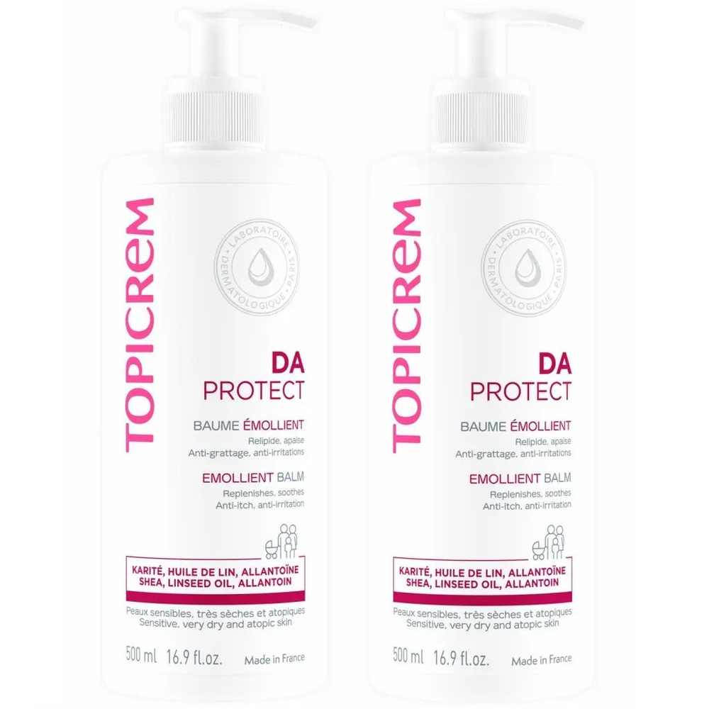 Topicrem АД ДУОПАК: Бальзам липидовосстанавливающий 2 шт * 500мл купить ...