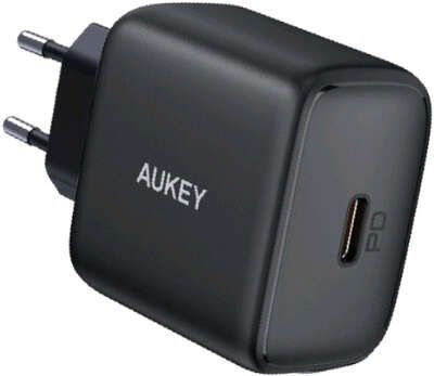 Сетевое зарядное устройство Aukey Зарядное устройство Swift 25W Power Delivery USB-C, Black PA ...