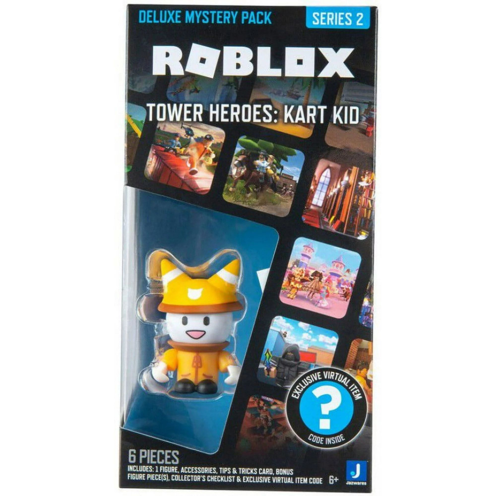 Фигурка Roblox Series 2 Tower Heroes: Kart Kid Deluxe Mystery Pack ...