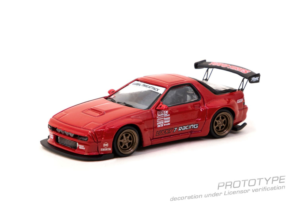 Машинка Tarmac Works 1/64 Pandem Mazda RX7 FC3S alloy Model car ...