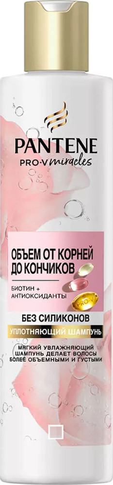 Шампунь женский Pantene / Пантин Pro-V Miracles Rose для объема от ...