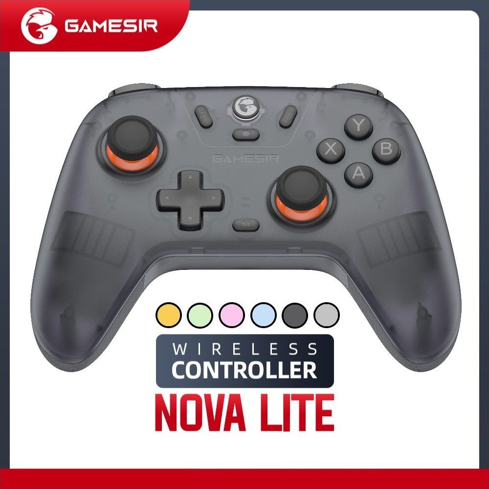 GameSir T4 Nova Lite Беспроводной контроллер Bluetooth Геймпад с эффектом Холла для Nintendo ...