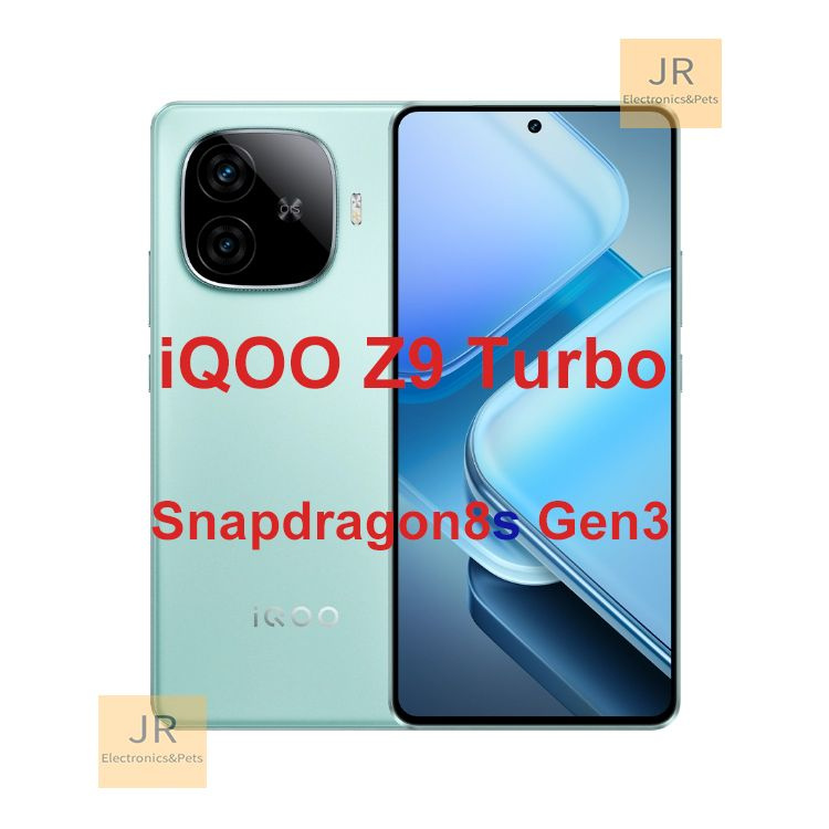 Смартфон vivo Z9 Turbo,Snapdragon 8s Gen3,сверхбольшая батарея емкостью 6000 мАч,IP64 512 ГБ 16 ...