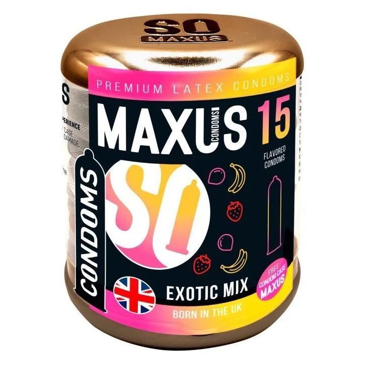 MAXUS Exotic Mix 15шт. Презервативы ароматизированные - купить с доставкой по выгодным ценам в ...
