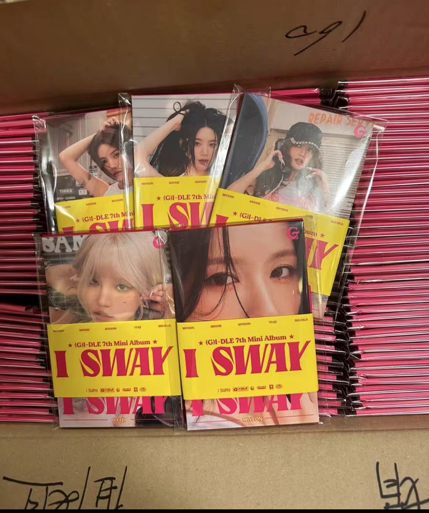 CD, MP3 Альбомы-(G)I-DLE - 7th Mini Album I SWAY (POCA ALBUM Ver.) (Random Ver.) - купить по ...