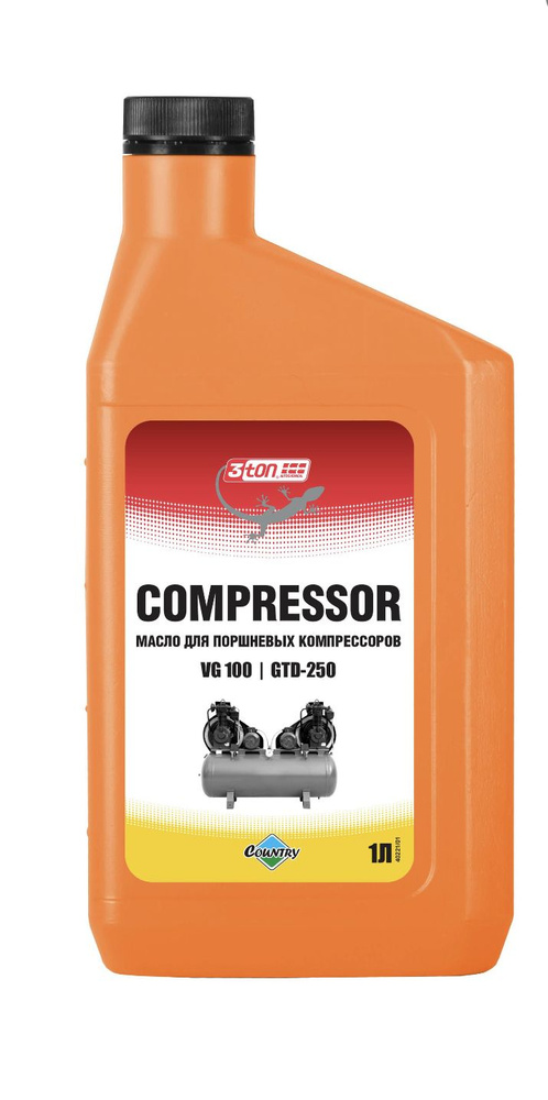 Масло компрессорное 3ton ST-506 GTD 250 VG-100 1л - купить по выгодной ...