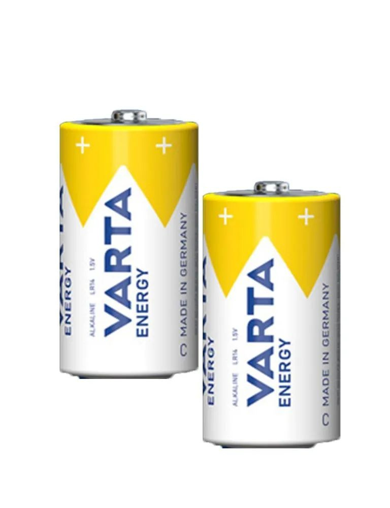 Батарейка щелочная VARTA Energy LR14 C 4114229412, 20 штук, (2 упаковки по 10 штук) купить на ...