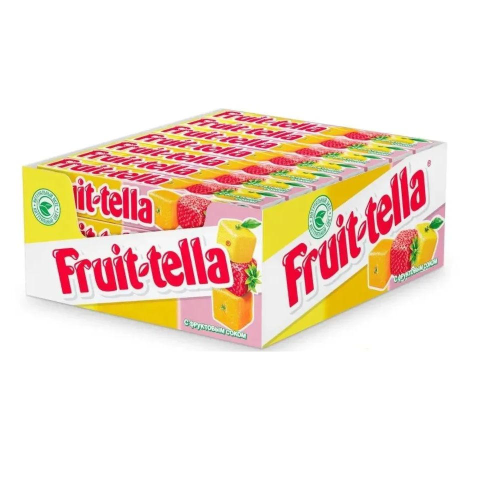 Fruittella Жеваткльная конфета, 21 шт х 41 гр, 1 уп. - купить с доставкой по выгодным ценам в ...