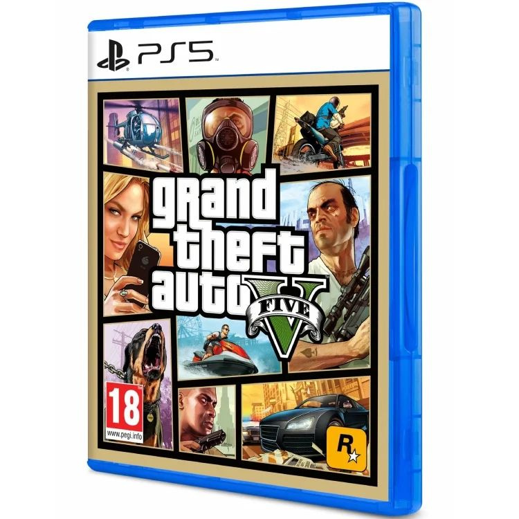 Игра Grand Theft Auto V (GTA 5) (PlayStation 5 купить на OZON по низкой ...