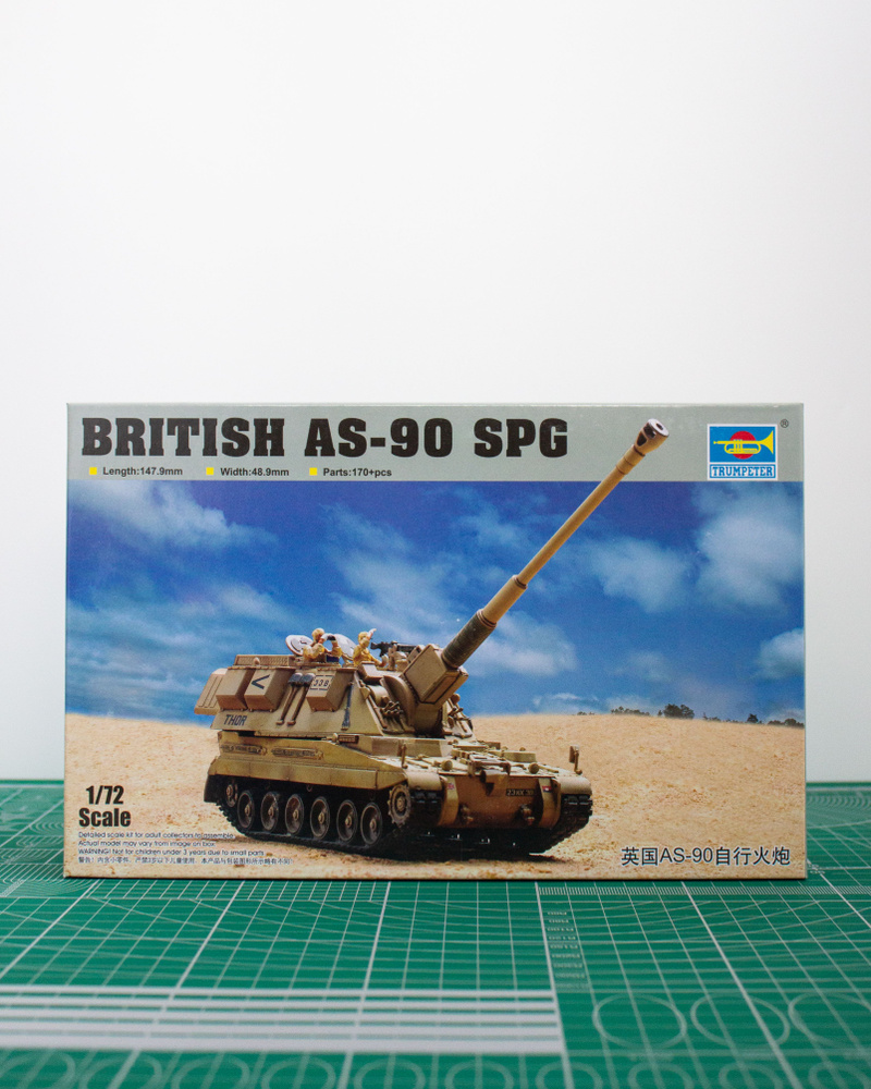 Trumpeter/Британская САУ AS-90 купить на OZON по низкой цене (1906880857)