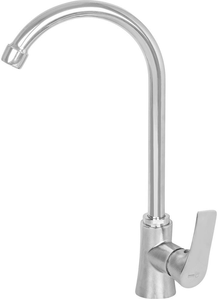 Смеситель для кухни, для раковины с поворотным изливом из цинка, цвет: хром ECONOCE серия 580 ...