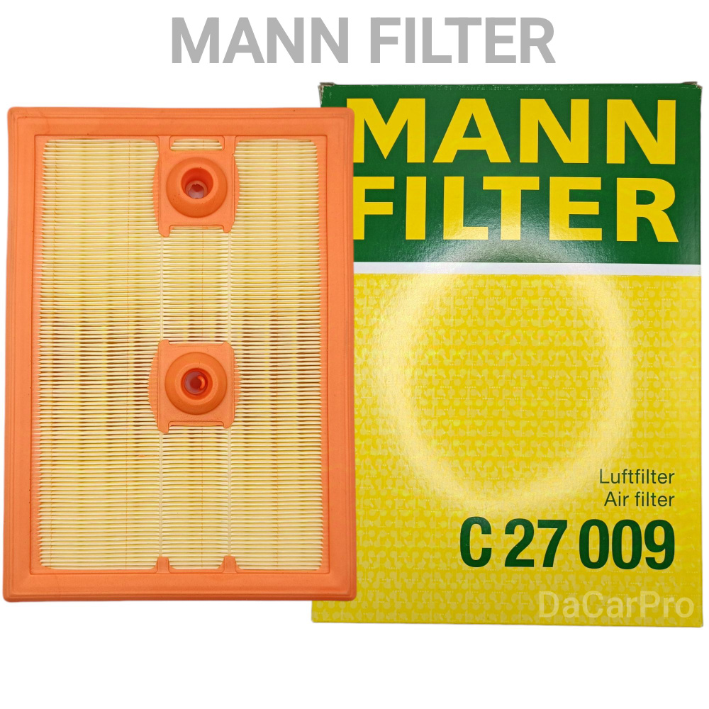 MANN FILTER C27009 Фильтр воздушный VW Polo Jetta Tiguan, Skoda Octavia Superb Fabia, Audi Q2 Q3 ...