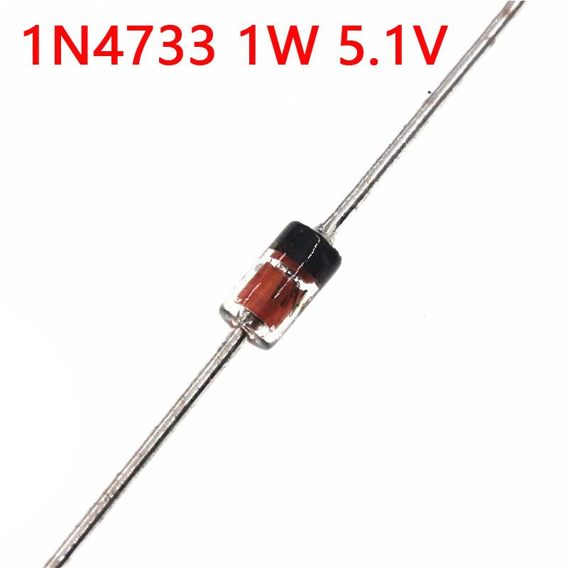 5 шт. стабилитронов диодов Зенера 1 Вт 1W 1N4733 5.1V купить на OZON по низкой цене (1824817885)
