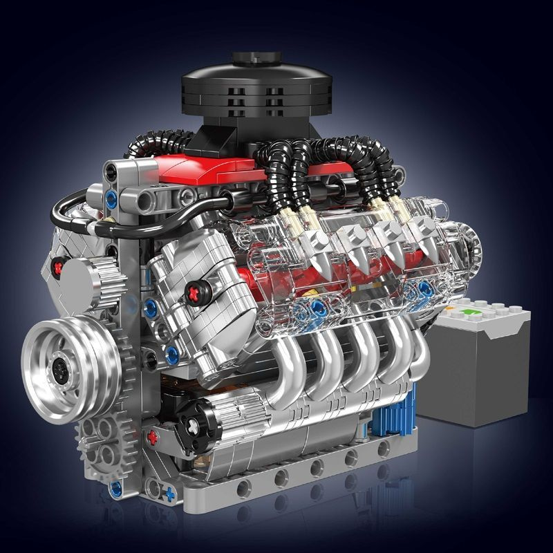 Модель Двигателя Внутреннего Сгорания,LSX454 V8,487 деталей купить на ...