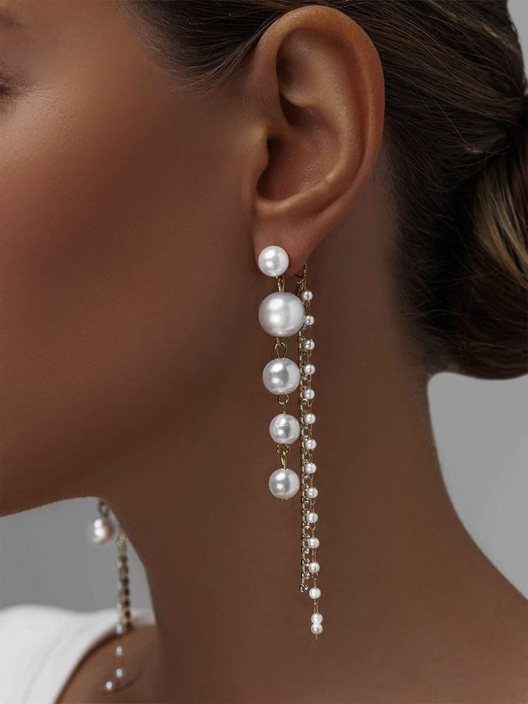 Flevo Серьги подвески купить на OZON по низкой цене (1994482040)