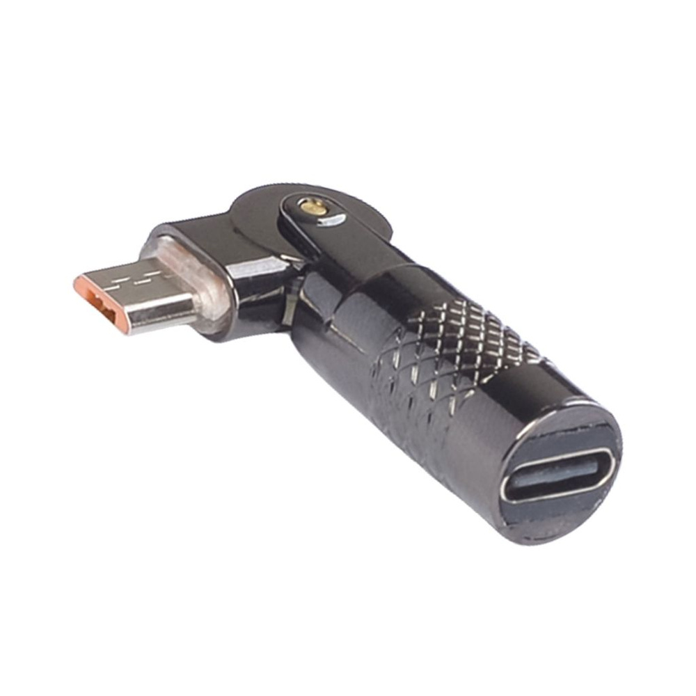 Переходник Type C на Micro USB с вращающимся углом купить на OZON по ...