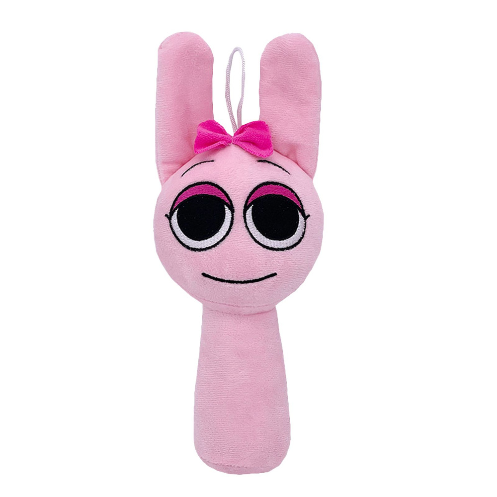 Мягкая игрушка, Спрунки Суперсемейка / Sprunki Incredibox, Розовая ...