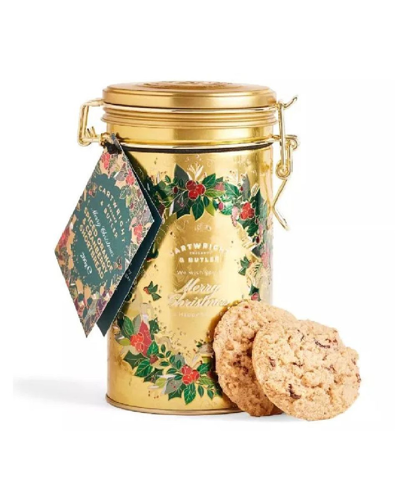Печенье Cartwright & Butler Spiced Orange & Cranberry Shortbreads ...