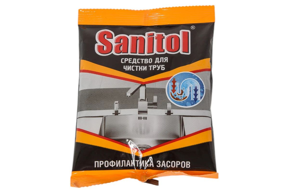 Средство для чистки труб Антизасор 90г Sanitol, ЧС-152 купить на OZON ...