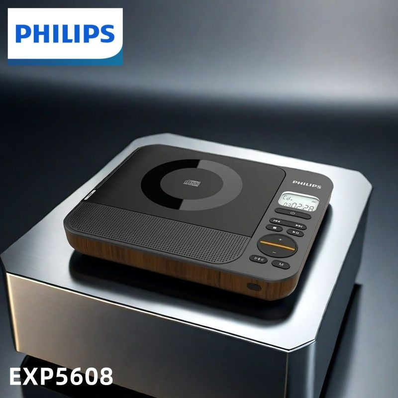 PHILIPS EXP5608 Портативный CD-плеер с Bluetooth,A купить на OZON по ...