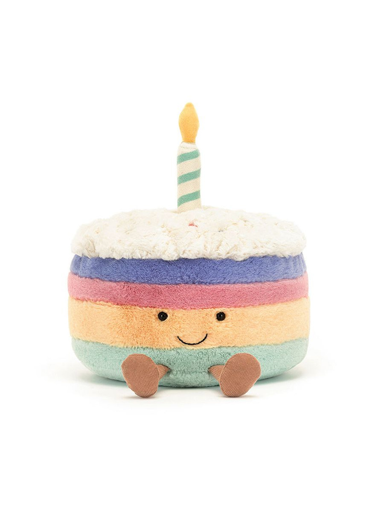 Мягкая игрушка JELLYCAT,Amuseables Rainbow Birthday Cake 26cm купить на ...