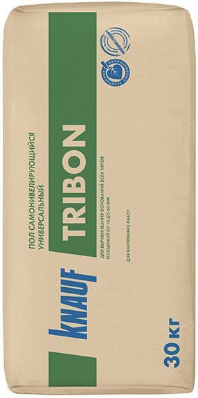 KNAUF Tribon пол самовыравнивающийся универсальный (30кг) купить на ...