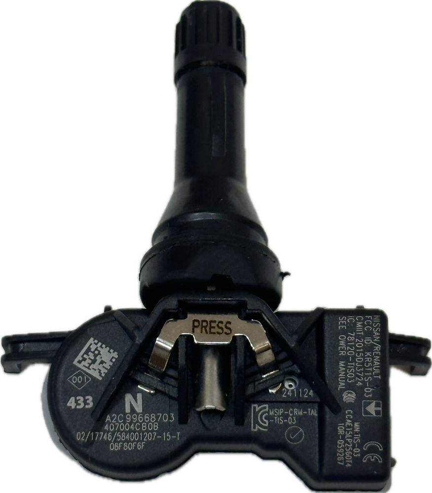 1 датчик давления шин для Nissan Renault 407004cb0b купить на OZON по ...