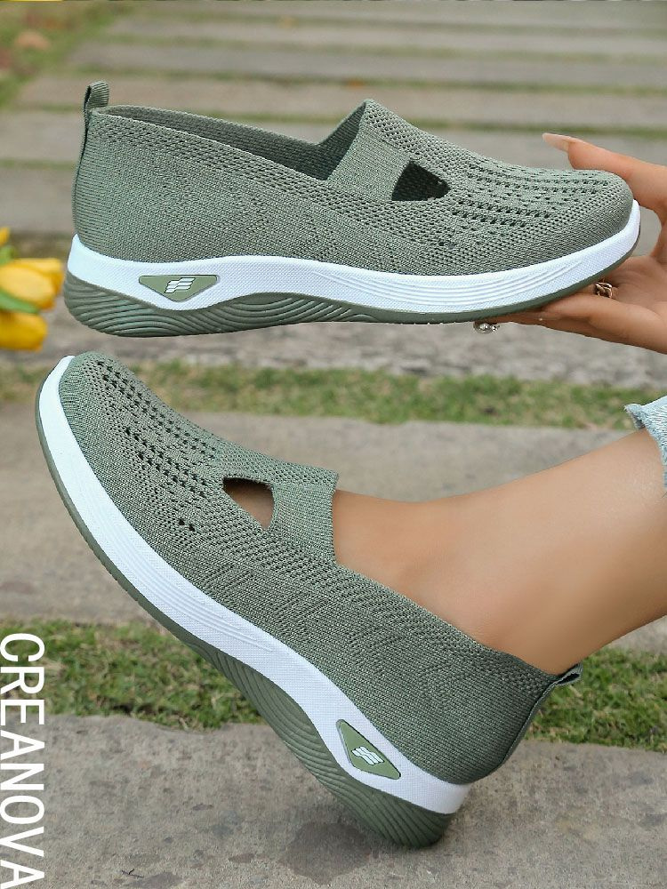 Кроссовки Женский CREANOVA Синтетическая дышащая сетка, размер 40 Лето Без застёжки купить c ...