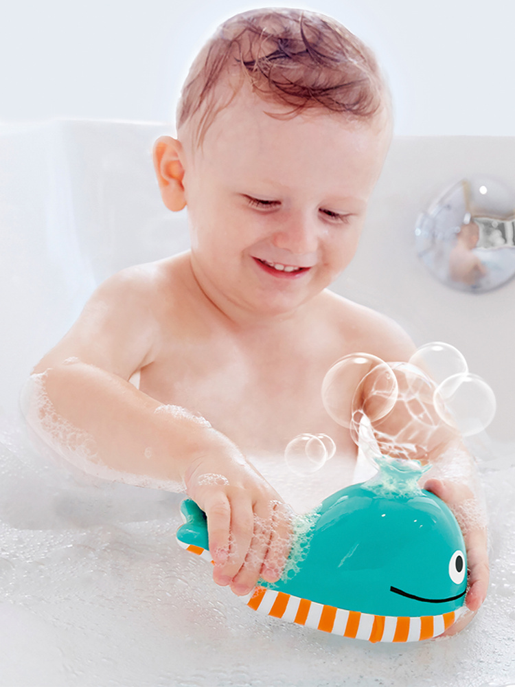 Игрушка для ванной "Кит пускающий пузырьки", Hape купить на OZON по низкой цене (181870698)