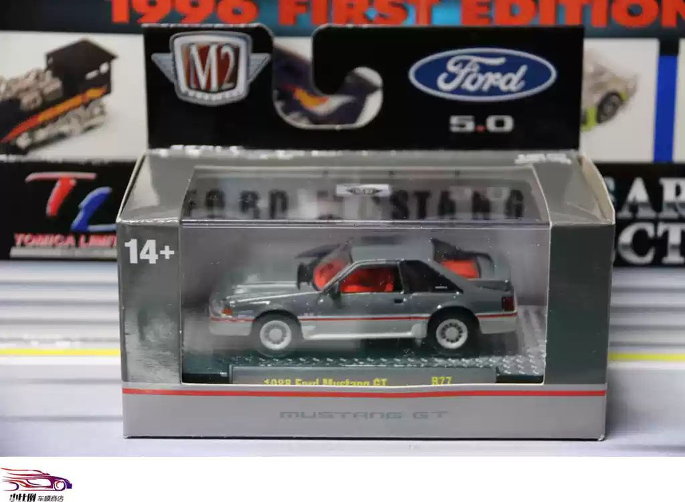 Машинка 1/64 M2 Machines Car model toy 1988 FORD MUSTANG GT купить на ...