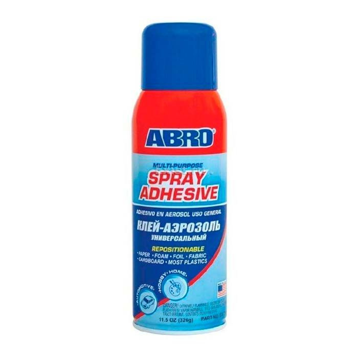 Abro клей-аэрозоль универсальный abro spray adhesive, 326г sa300 купить ...