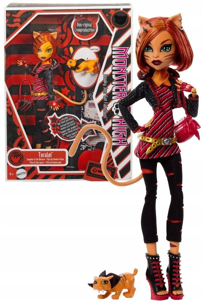 Кукла Mattel Monster High - Коллекционная кукла Торалей с аксессуарами ...