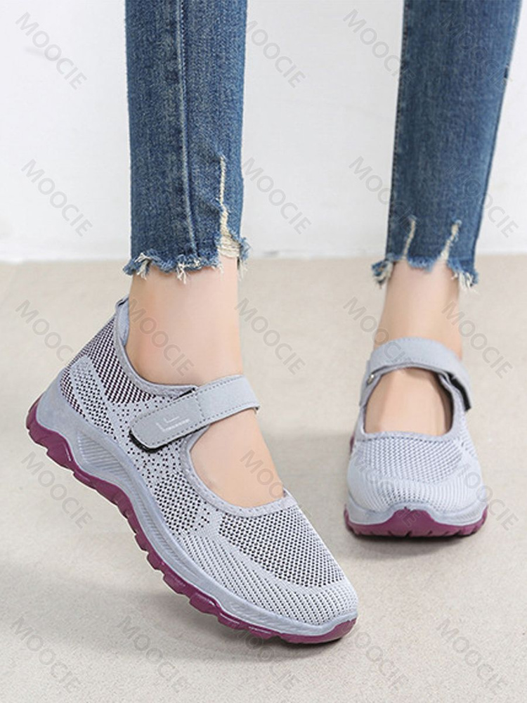 Кроссовки Женский MOOCIE Текстиль, размер 38 T (узкая) Лето Липучки купить c доставкой на OZON ...