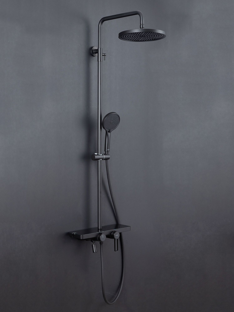 Душевая система с тропическим душем и смесителем Gappo G2496-26 купить на OZON по низкой цене ...