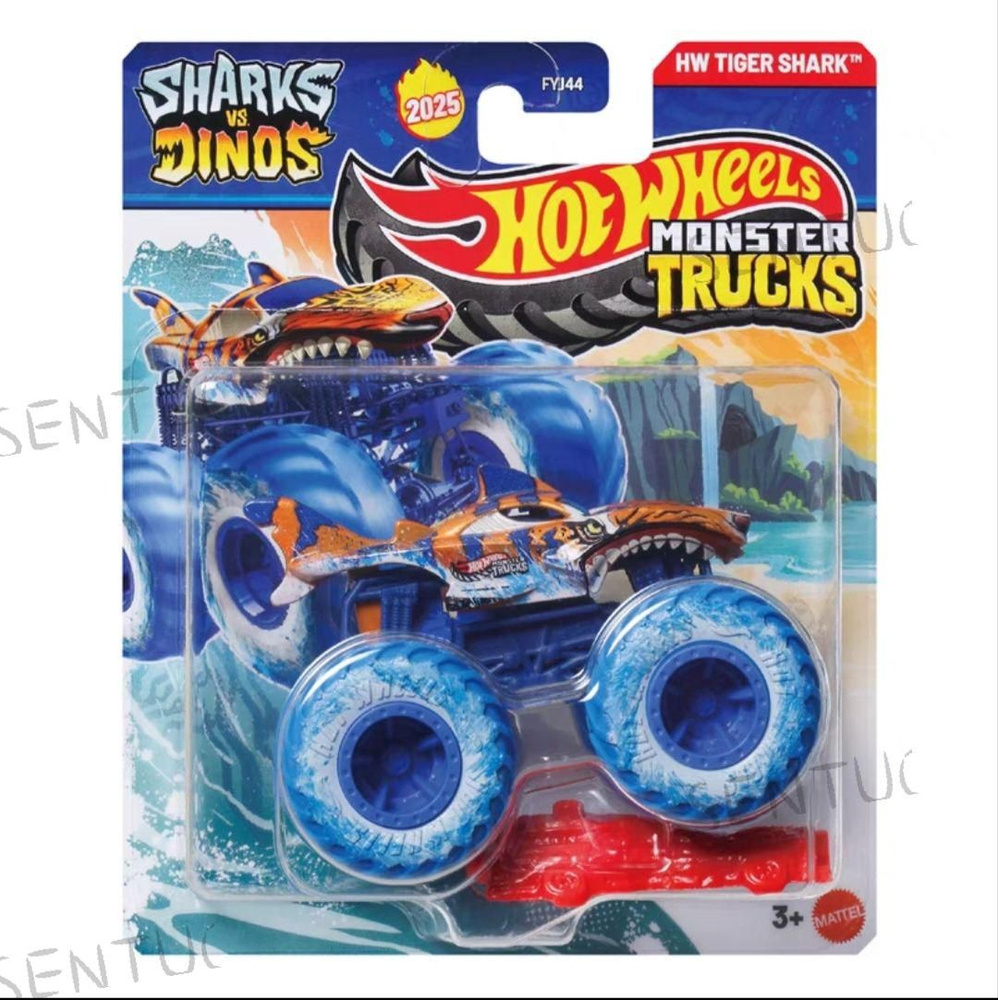 Машинка Mattel Hot Wheels Monster Trucks Монстр трак 2025 HW TIGER ...