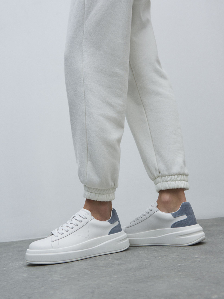 Кеды Женский Tendance Натуральная кожа размер 36 R средняя Демисезон Франция купить C