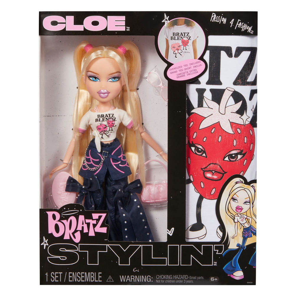 Bratz Stylin - Cloe , 2025 Новая модная кукла, детская игрушка-подарок ...
