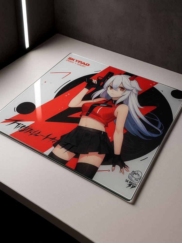 Стеклянный коврик для мыши игровой Skypad Original Sora от Wallhack ...