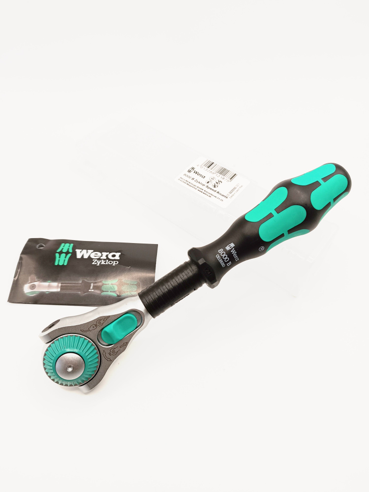 Трещотка WERA 8000 B Zyklop 3/8" (WE-003550) купить на OZON по низкой ...