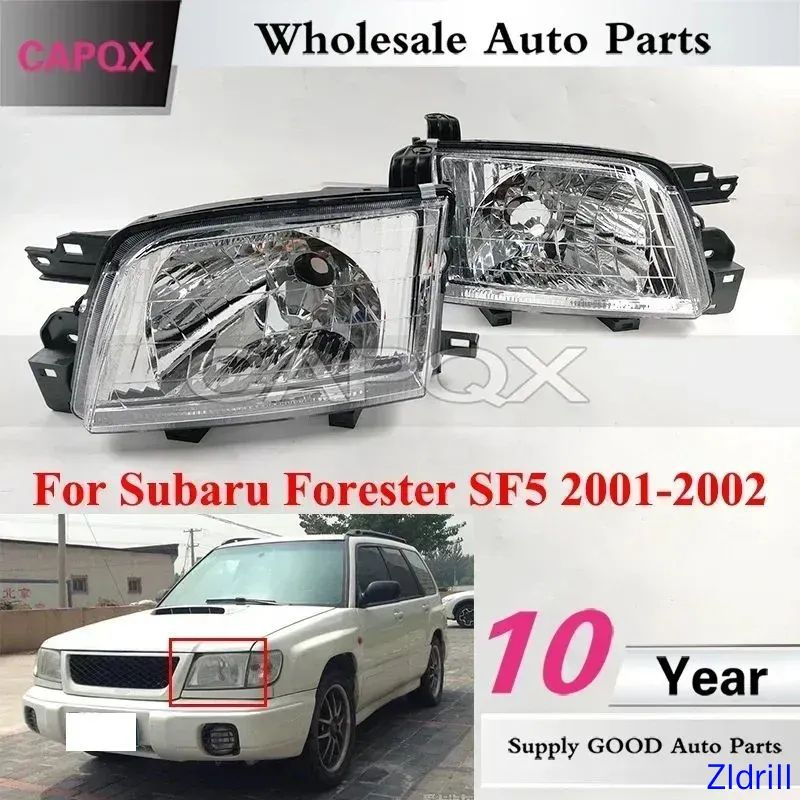 Zldrill Фара автомобильная, 2 шт., арт. Subaru Forester SF5 2001-2002 купить на OZON по низкой ...
