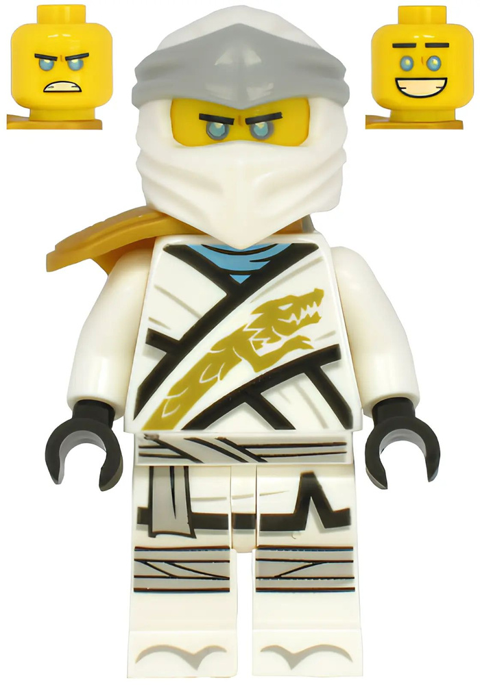 Минифигурка Lego Ninjago Zane - Legacy, Pearl Gold Armor Shoulder Pad ...