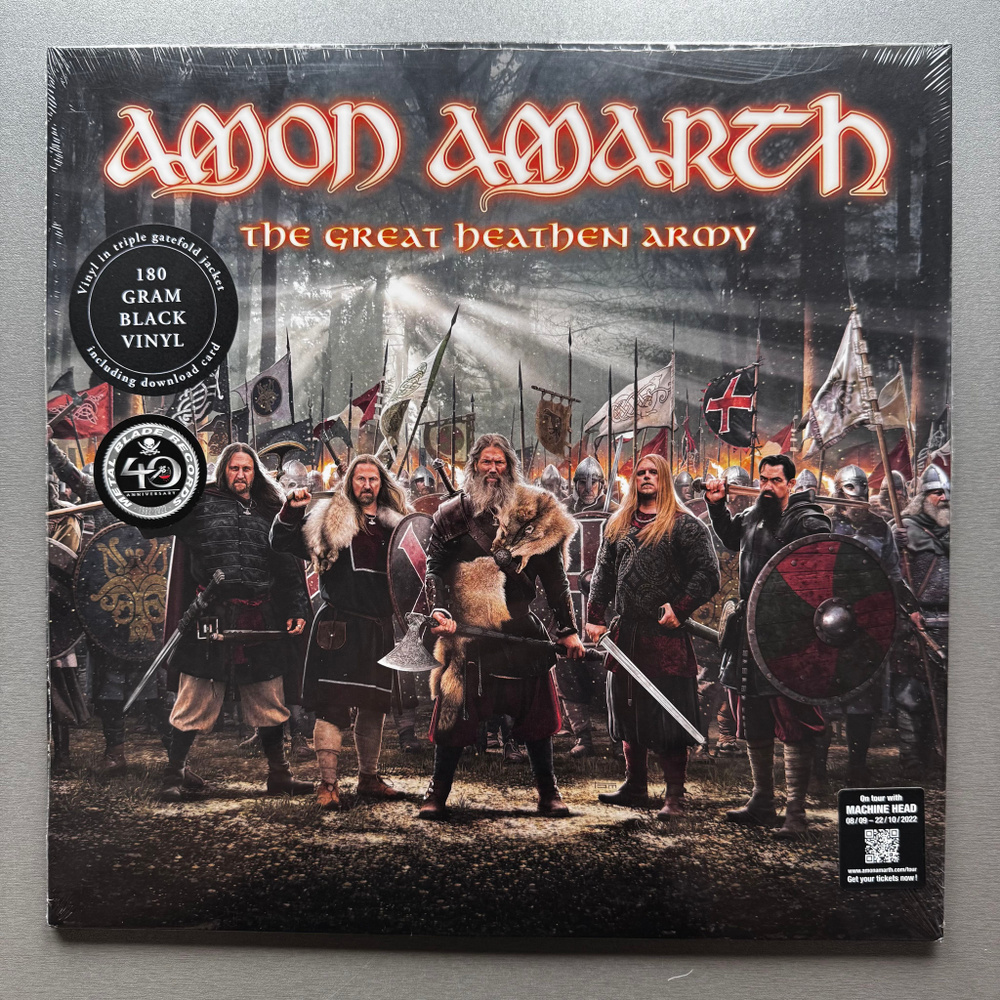 Amon Amarth - The Great Heathen Army (2022, LP) Black Vinyl (Виниловая пластинка) купить на OZON ...