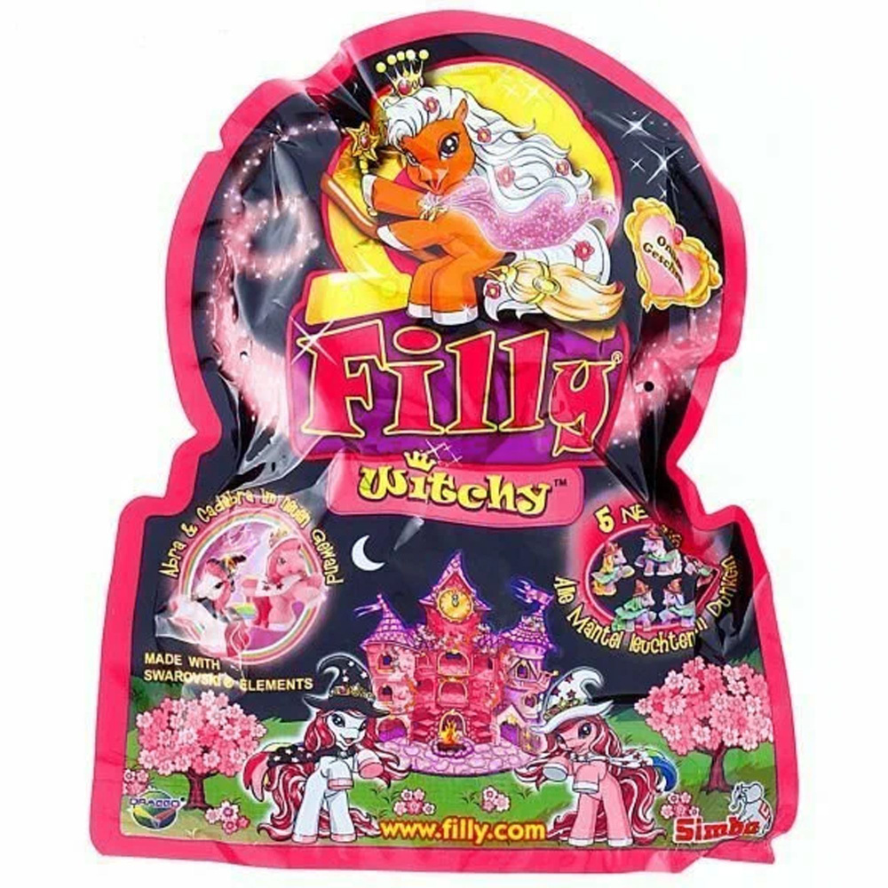 Мини-Фигурка сюрприз 5 см Пони Филли Ведьма Filly Witchy купить на OZON ...