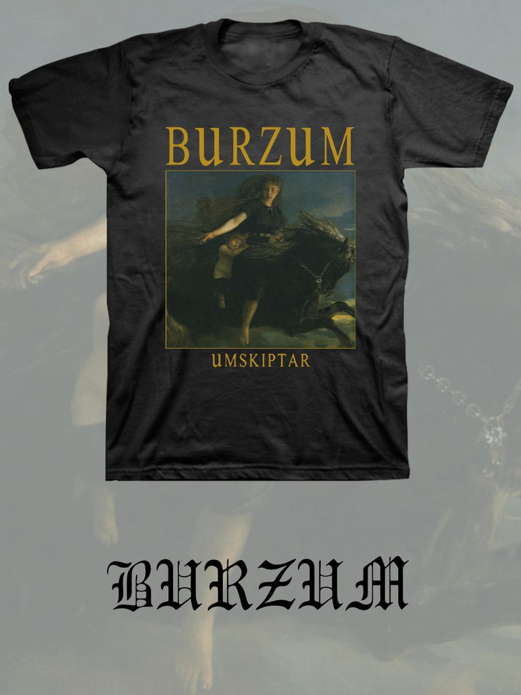 Футболка Мужской RockUp черный Короткий, размер 48, 50 Хлопок Надписи прямой Повседневный Россия ...