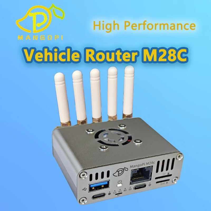 Mangopi Vehicle Router M28C CPE Беспроводной 5G Card Insertion WiFi6 OP ...