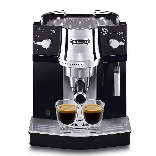 DeLonghi Кофеварка рожковая EC820.B, черный, черно-серый купить на OZON ...