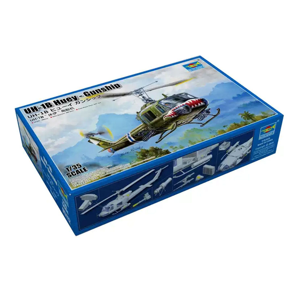 05112 1/35 UH-1B "Хьюи" - боевой вертолет купить на OZON по низкой цене ...