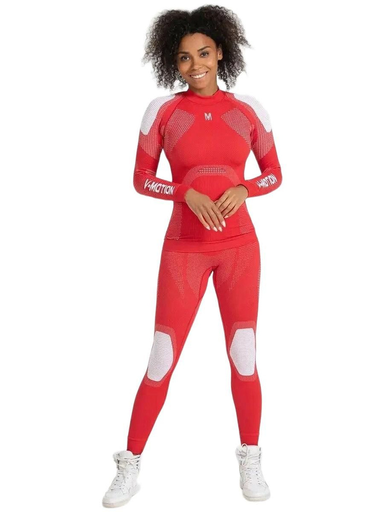 Комплект термобелья Женский V-MOTION, размер 48 Зима Альпинизм, Сноубординг Полипропилен ...